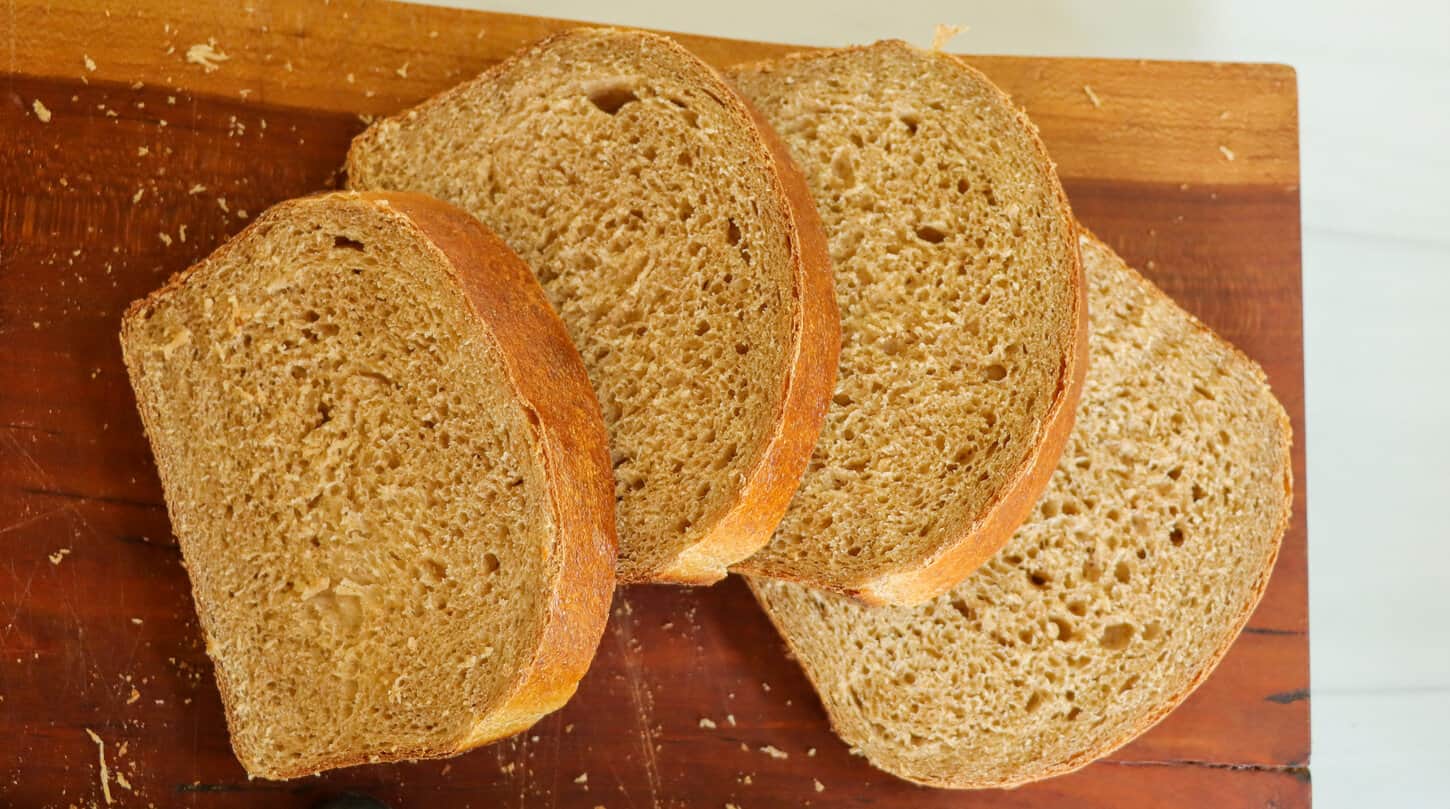 Maple Whole Wheat Sandwich Bread | Begin with Butter
