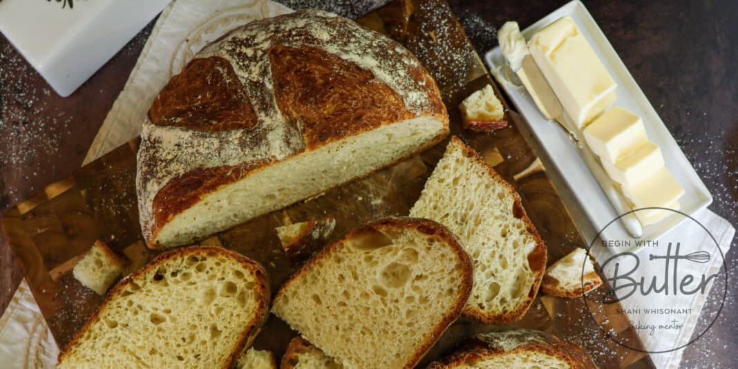 Simple Sunday Artisan Bread | Begin with Butter