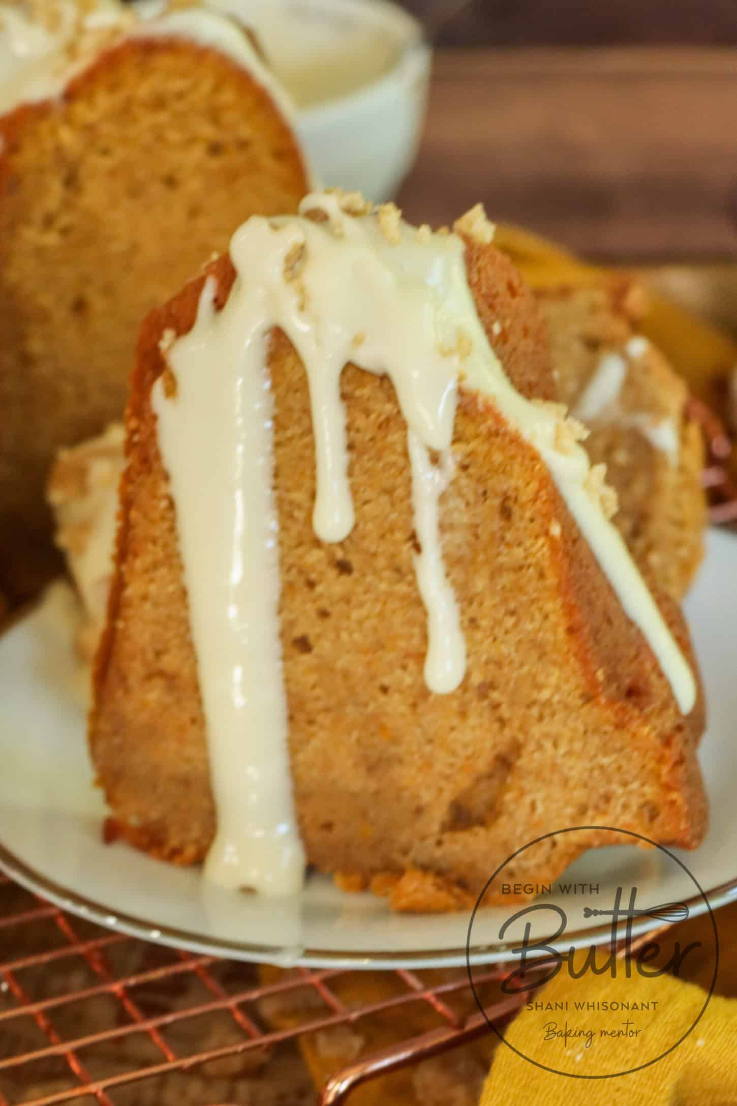 Sweet Potato Spice Cake | Begin with Butter